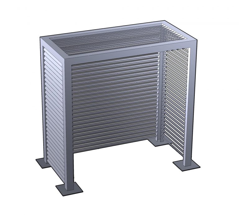 Grilles de ventilation - Porte SAS